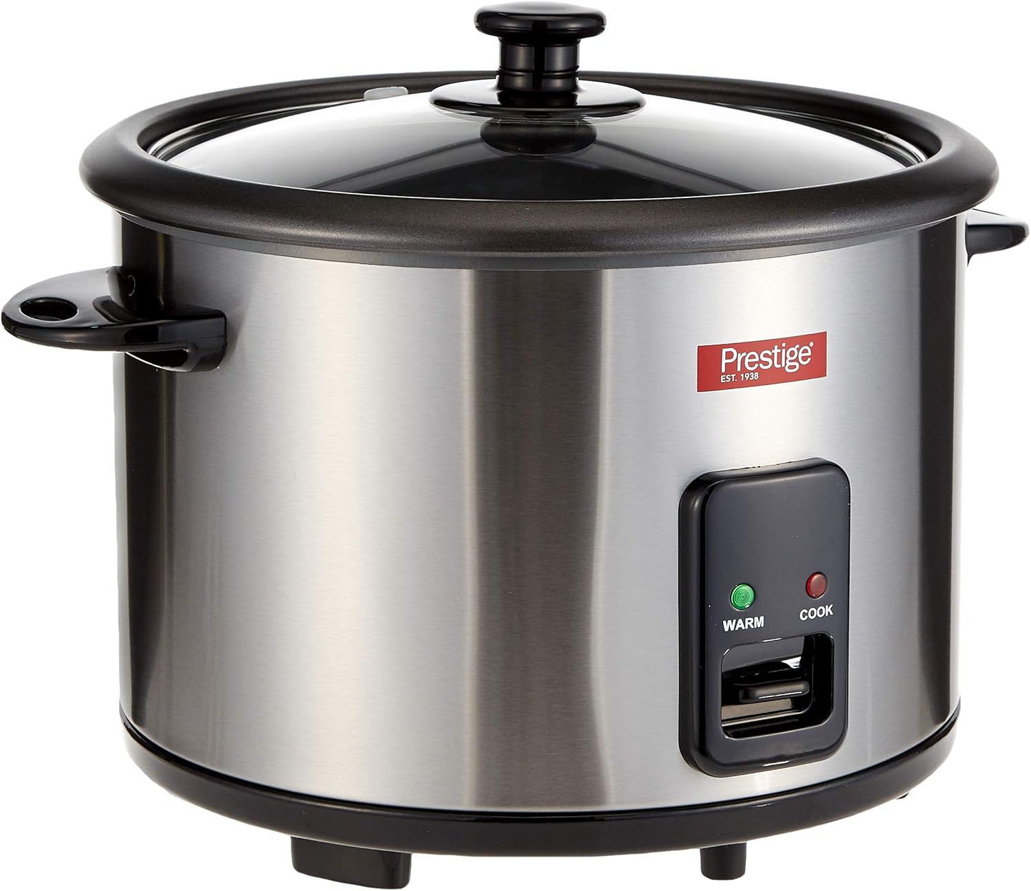 Prestige Stainless Steel Rice Cooker With Steamer 1.8 Ltr, Non Stick ...
