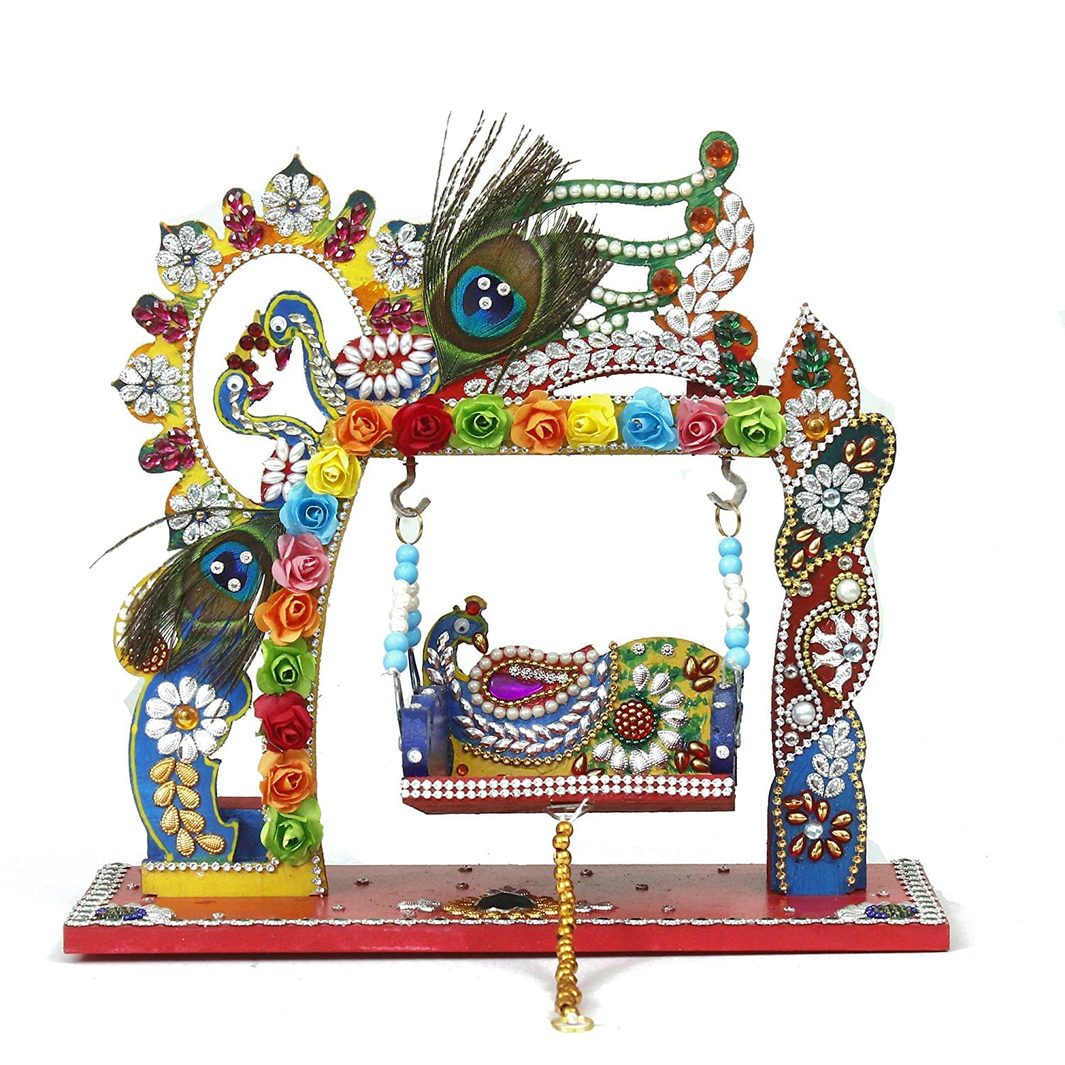Buy Laddu Gopal Jhula Laddu Gopal Swing Jhula Laddu Gopal Handicrafted ...