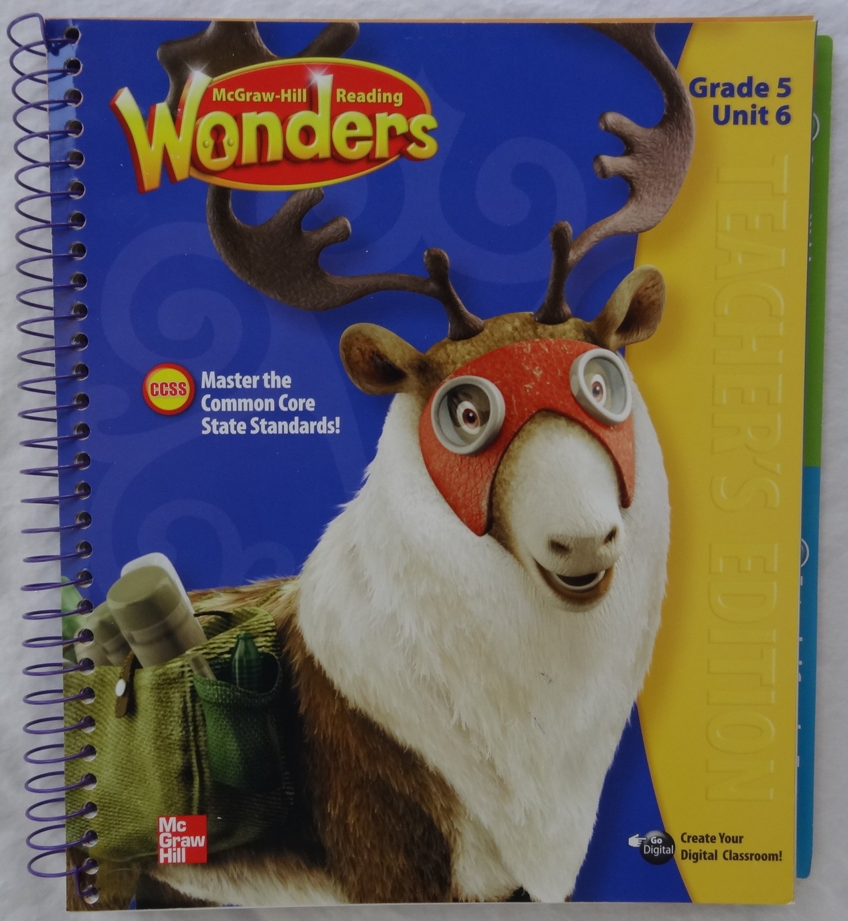 Reading Wonders: Teacher's Edition, Grade 5, Unit 6 Spiral-bound 2014 ...