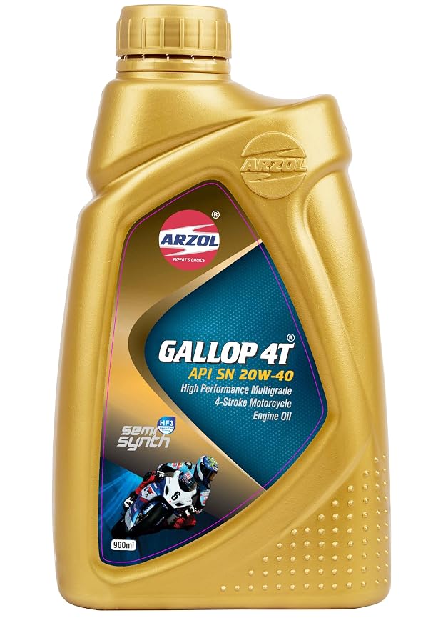 ARZOL Gallop 4T 20W40 Premium Technology Engine Oil for Two Wheelers ...