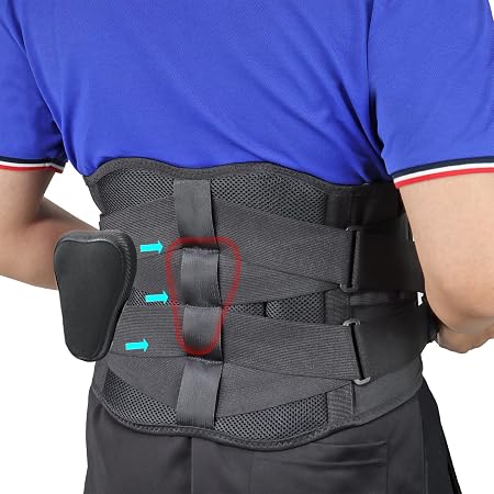 Amazon.com: OPTP Thoracic Lumbar Back Support - Soft Cushion for ...