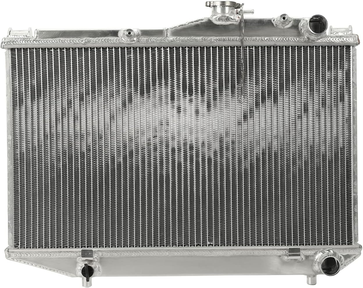 Amazon.com: LucaSng Aluminum 2 Row Core Performance Radiator Compatible ...