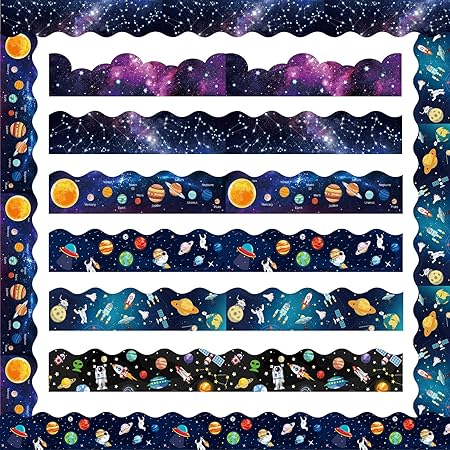 Amazon.com: Containlol 236 Feet Classroom Bulletin Board Borders ...