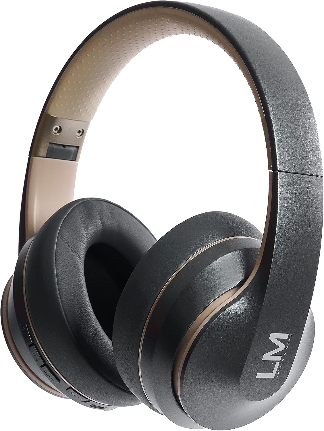 Louise & Mann Headphones Wireless Bluetooth, Over Ear Headphones with ...
