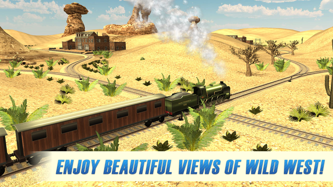 Wild Western Train Driver Simulator:Amazon.com:Appstore for Android