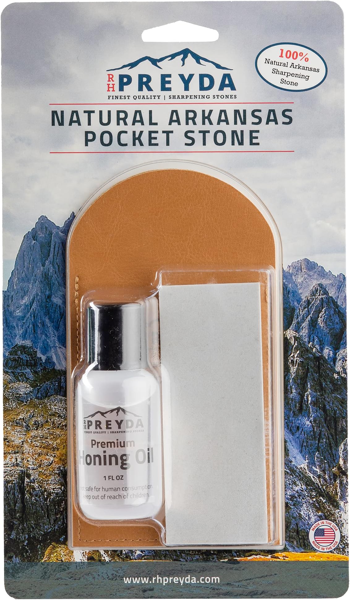 Amazon.com: Genuine Arkansas Hard (Fine) Slip Stone Whetstone for ...