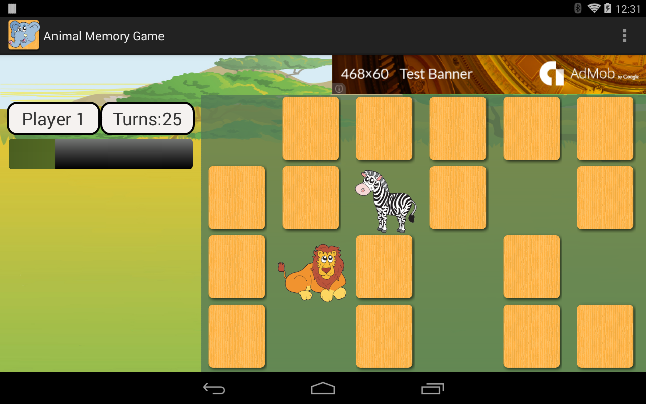 Animal Memory Game - App on Amazon Appstore