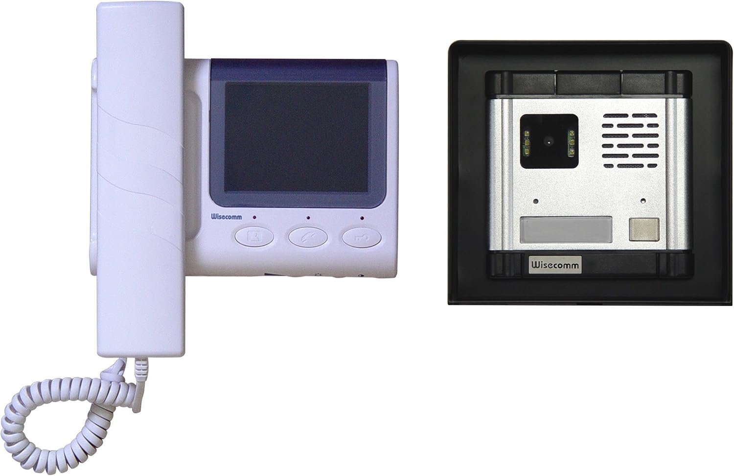 Amazon.com : Wisecomm VDP1500 Color Video Door Phone - Medium (Cream ...