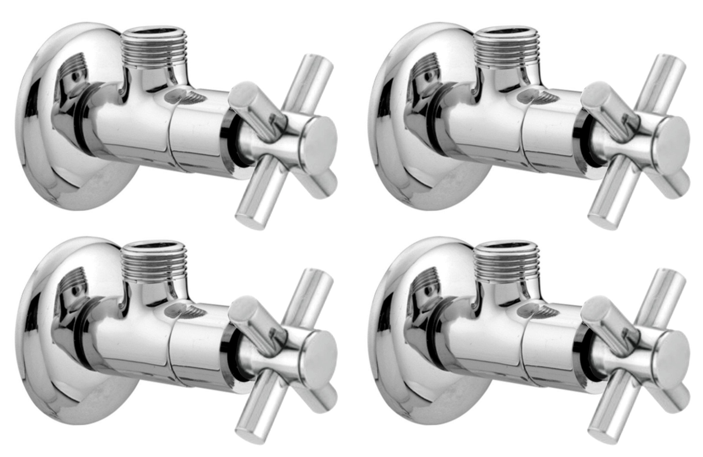 Buy Drizzle Angle Valve Corsa Brass Chrome Plated/Angle Cock For ...