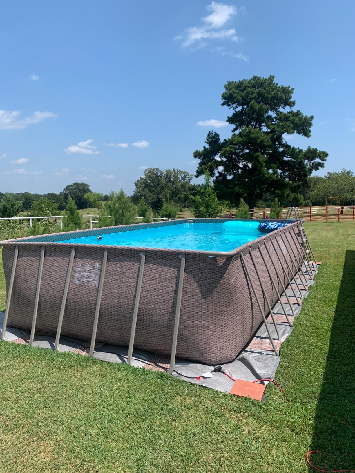 $72/mo - Finance Summer Waves Elite 24' x 12' x 52" Outdoor Rectangular ...