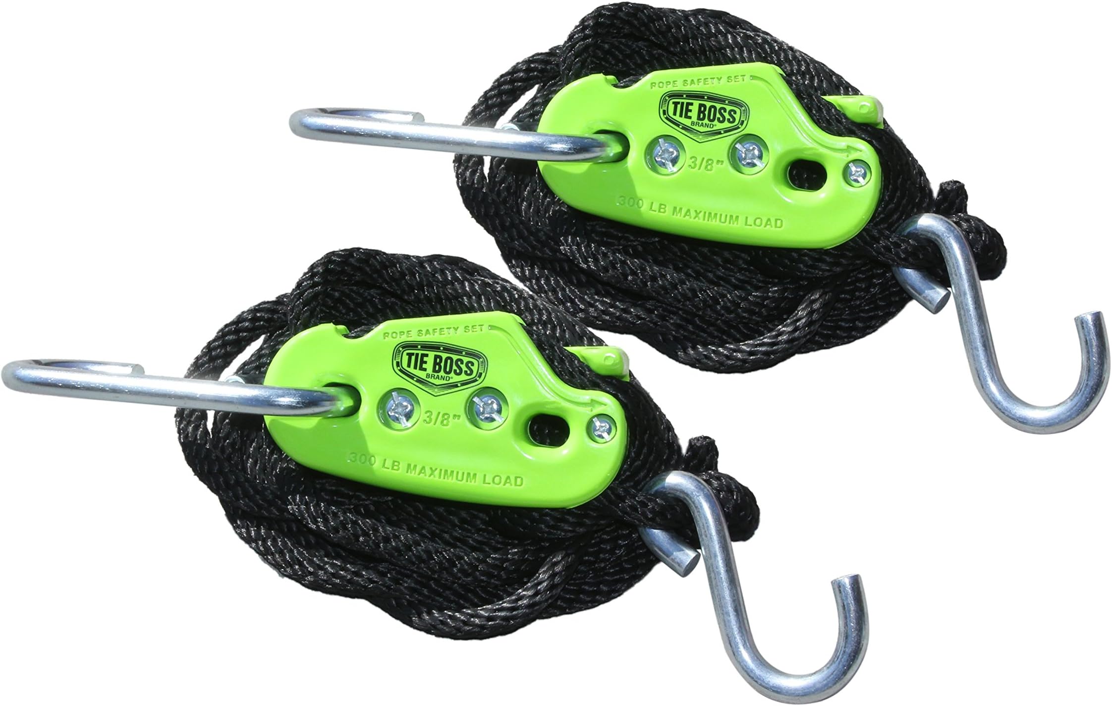 Amazon.com: Tie Boss Tie Down/Pulley with 10-Feet Rope, 3/8-Inch, 2-Pack