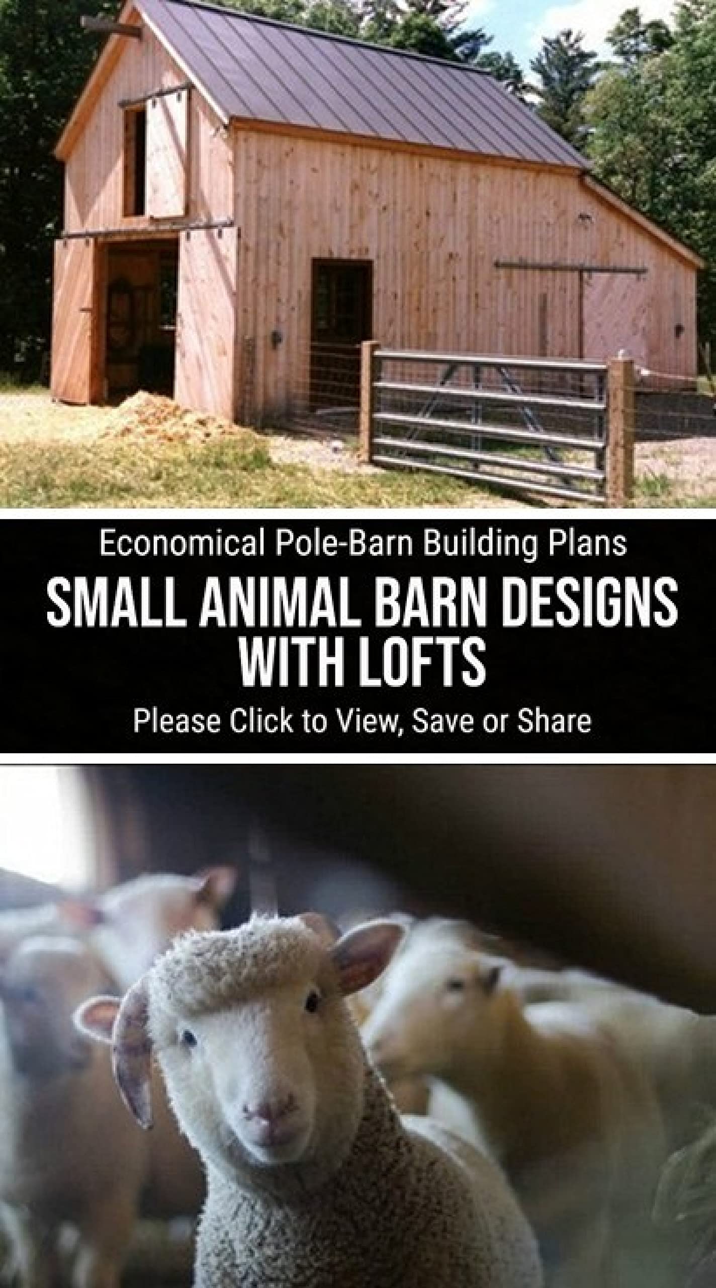 Sheep House Plans