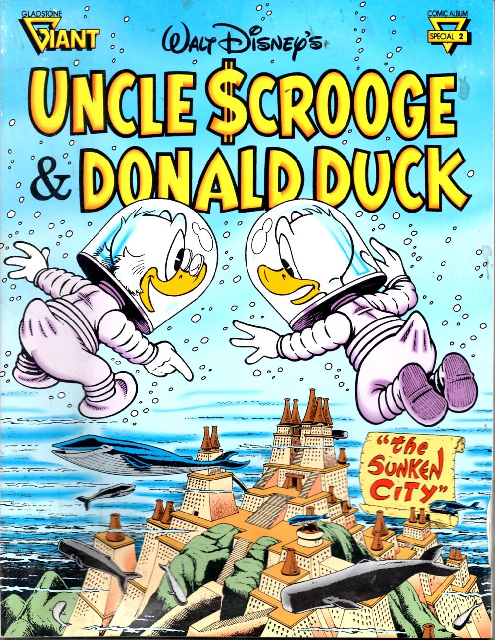 Walt Disney's Uncle Scrooge and Donald Duck Giant Album (Gladstone ...