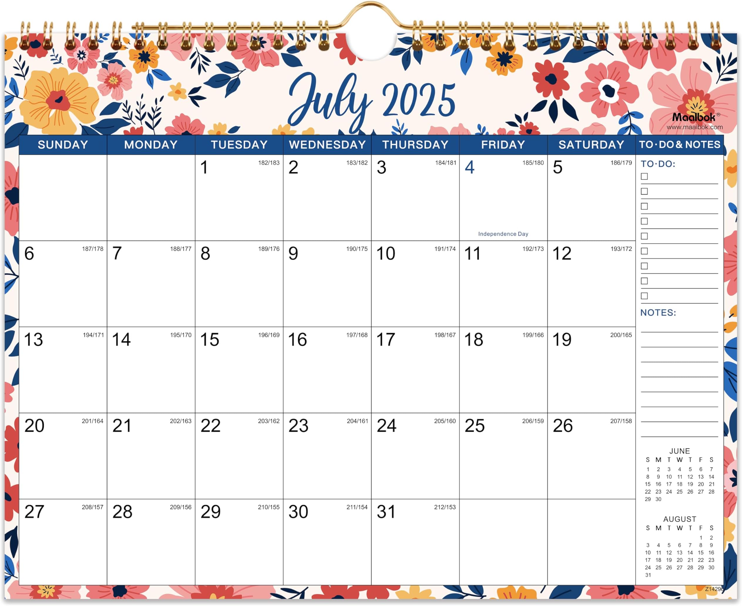 Amazon.com: 2025 Wall Calendar - January 2025 - December 2025, 12 ...