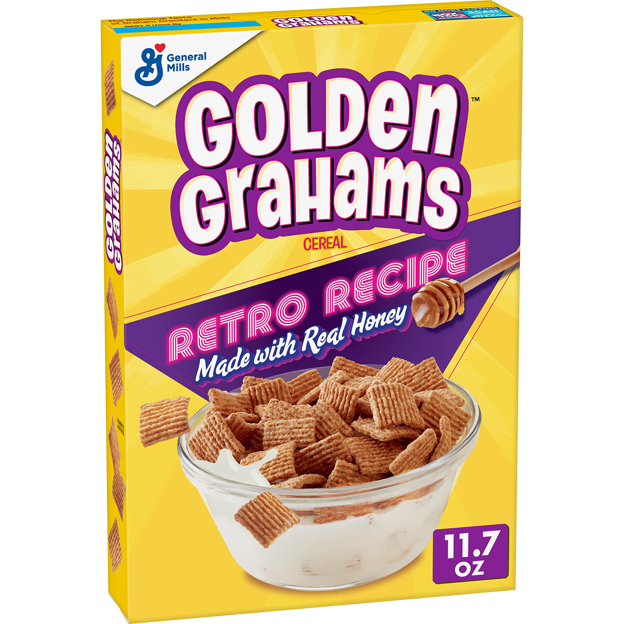 Buy Golden Grahams Breakfast Cereal Graham Cracker Taste Whole Grain