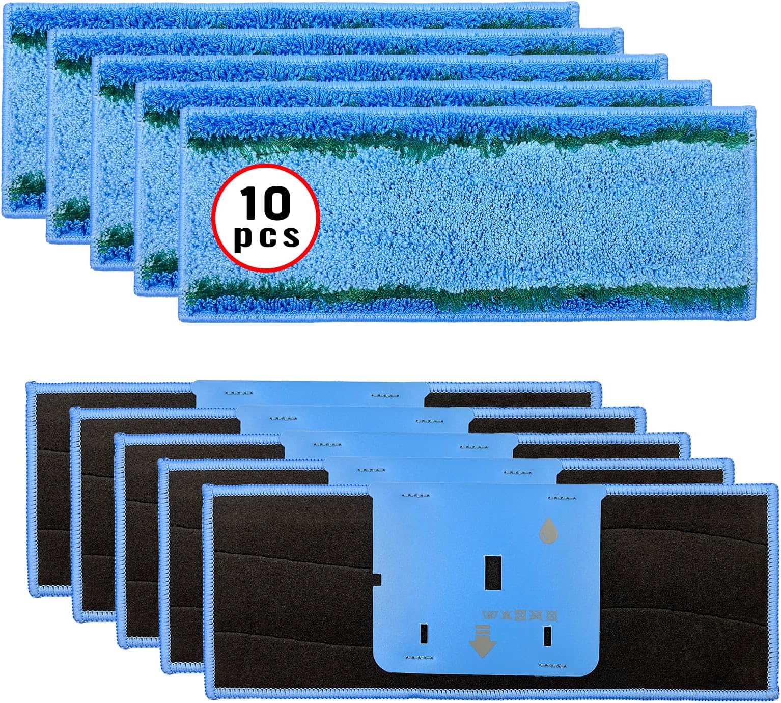 Amazon.com: 8 Pack Upgraded M6 Wet Mopping Pads for iRobot Braava Jet ...