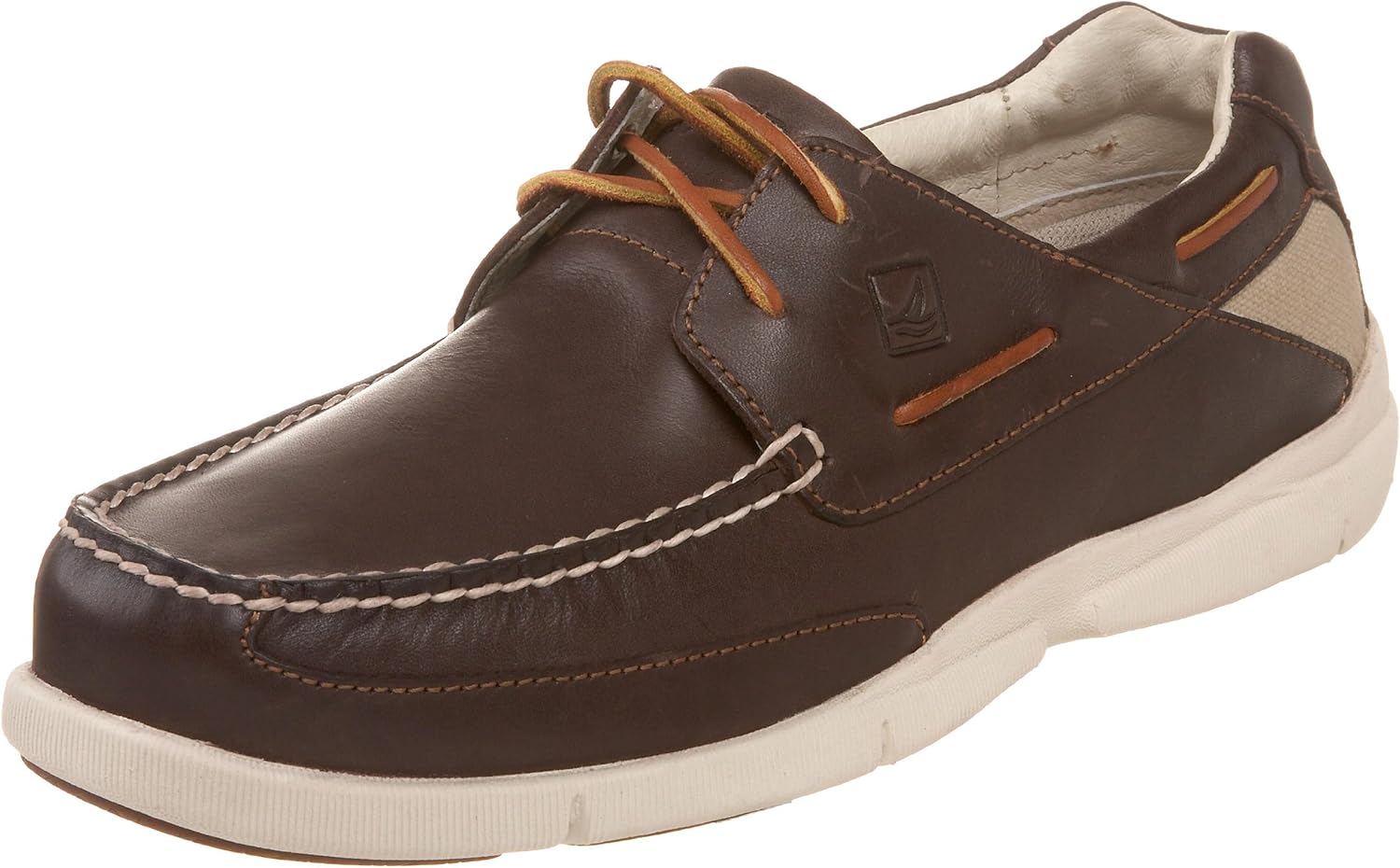 Amazon.com | Sperry Men's Charter 2-Eye Casual Shoe,Dark Brown,11.5 W ...