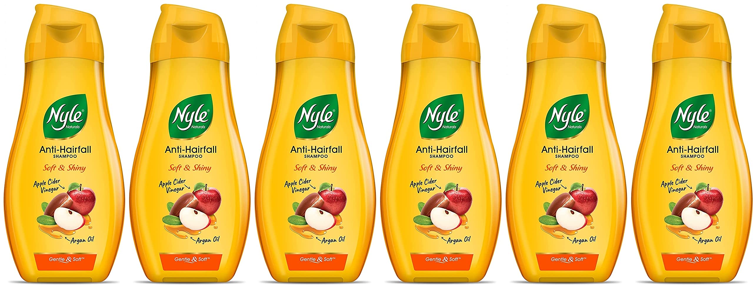 Buy Nyle Naturals Soft and Shiny Anti Hairfall Shampoo, With Goodnes Of ...