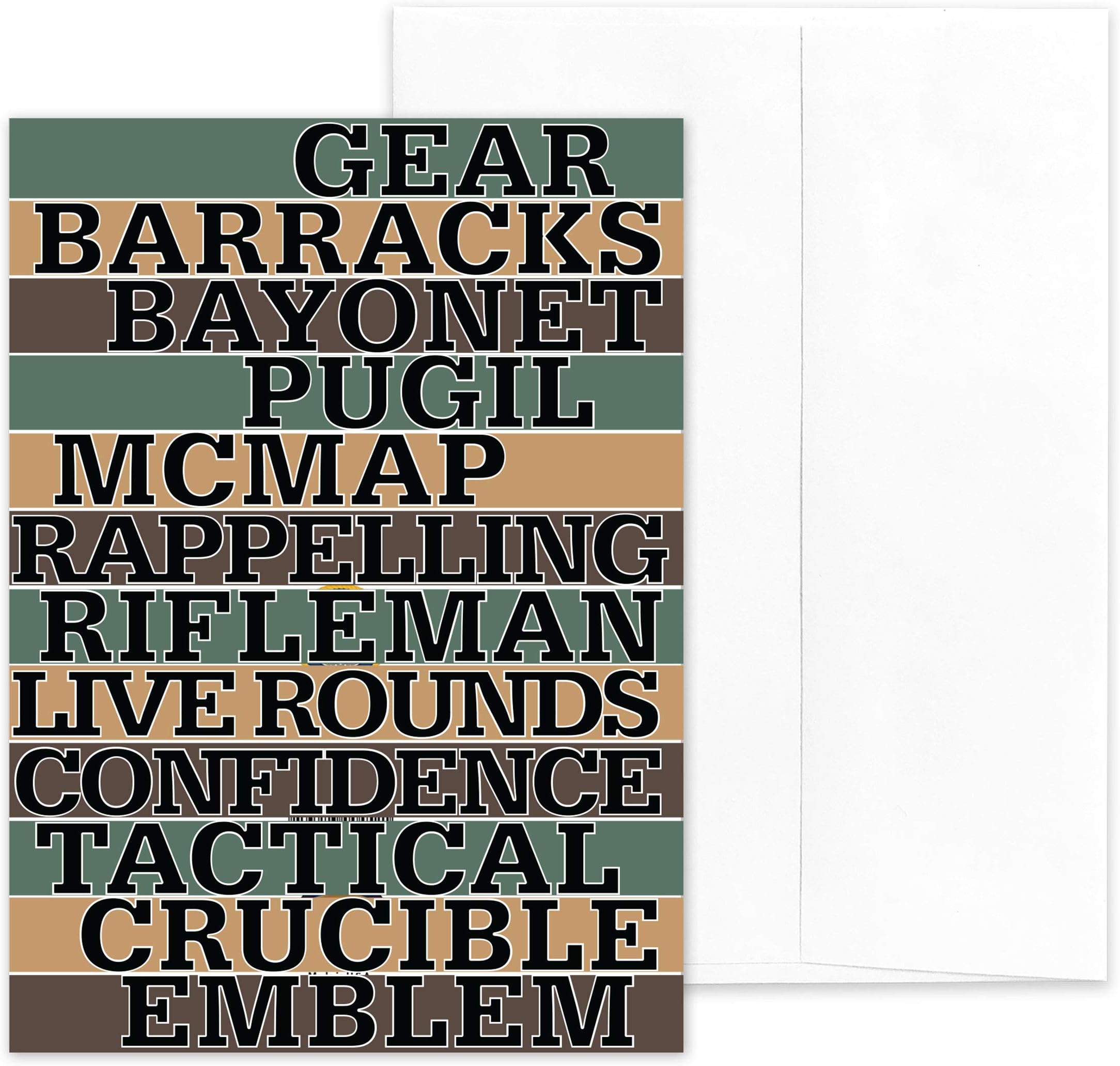 Amazon.com : 2MyHero - US Marine Corps Boot Camp Graduation Greeting ...
