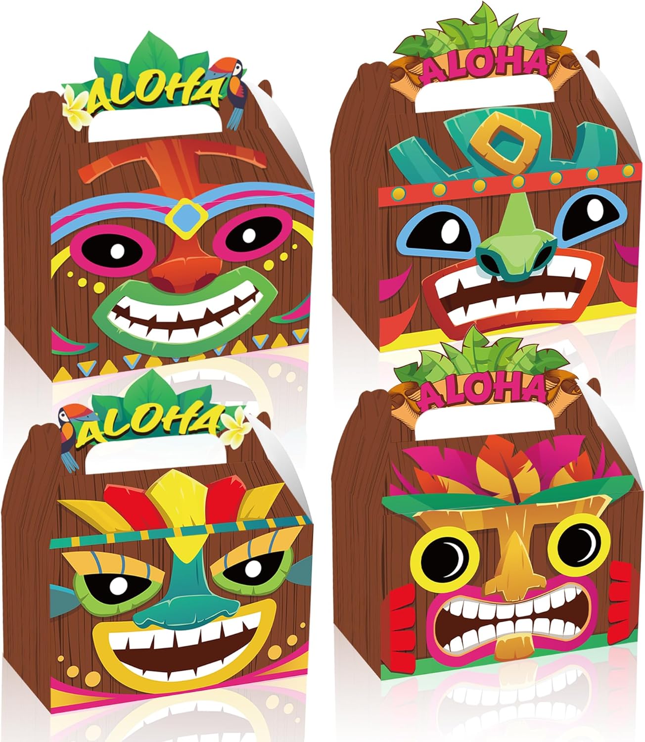 Amazon.com: 24 Pack Luau Tropical Party Favor Boxes for Birthday ...