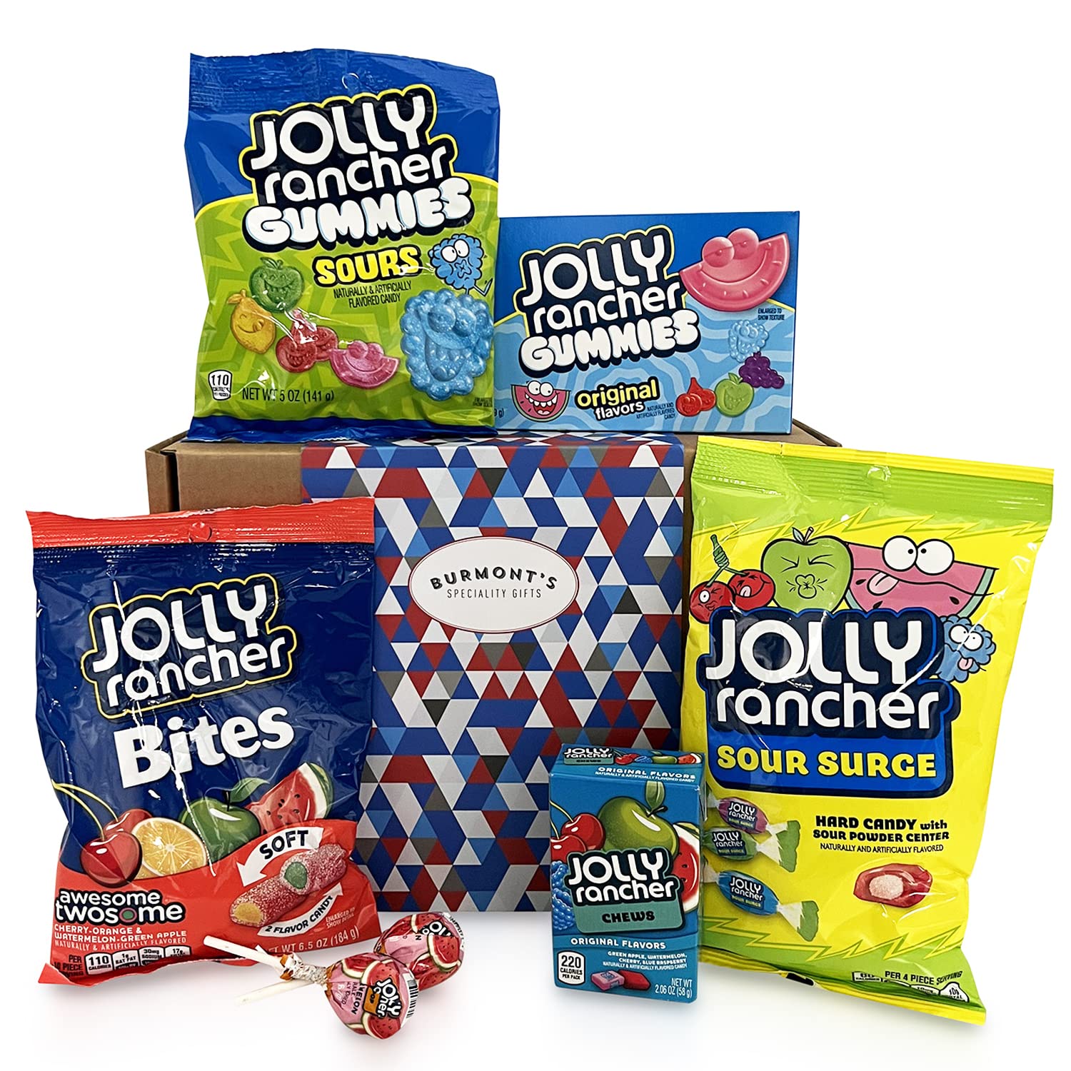 Buy Jolly Rancher American Candy Selection Gift Box - Includes Gummies ...
