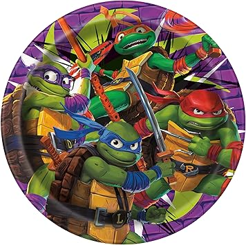 Amazon.com: Unique Industries Teenage Mutant Ninja Turtles Round ...