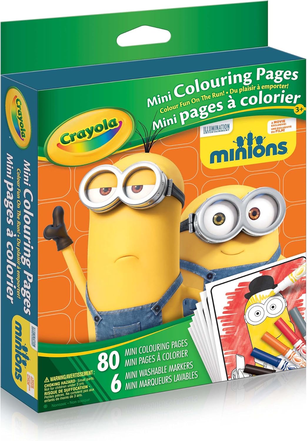 Crayola Giant Colouring Pages, Minions, Gifting : Amazon.ca: Home
