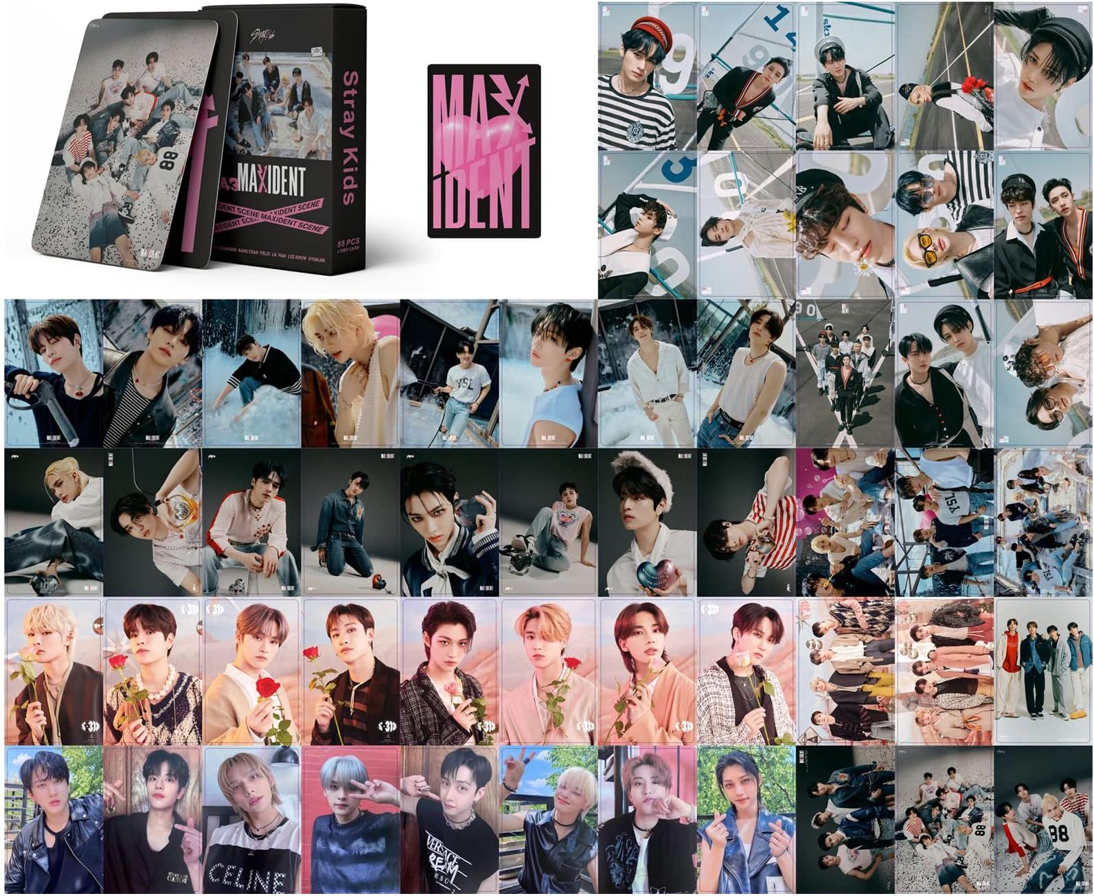 Stray Kids Maniac Photocards Stray Kids Merch Lomo Cards Stray Kids 2ND ...