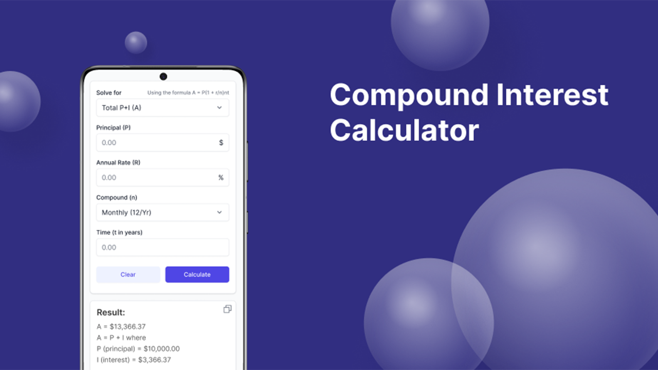 Compound Interest Calculator - App on Amazon Appstore