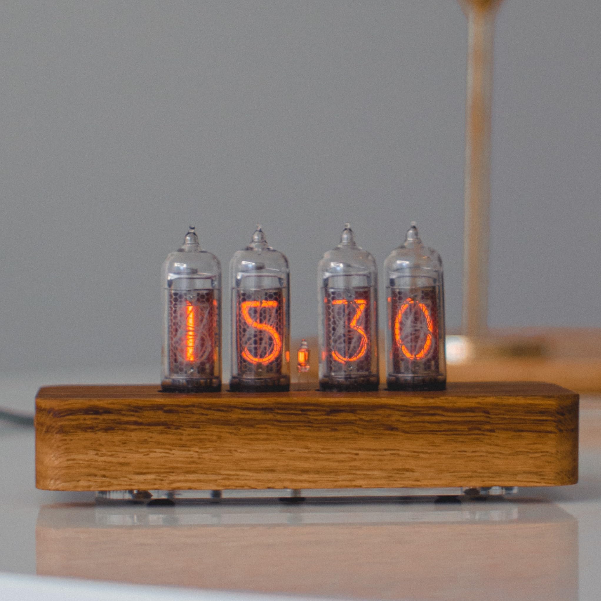 Buy Authentic Nixie Tube Clock with Replaceable IN-14 Nixie Tubes ...