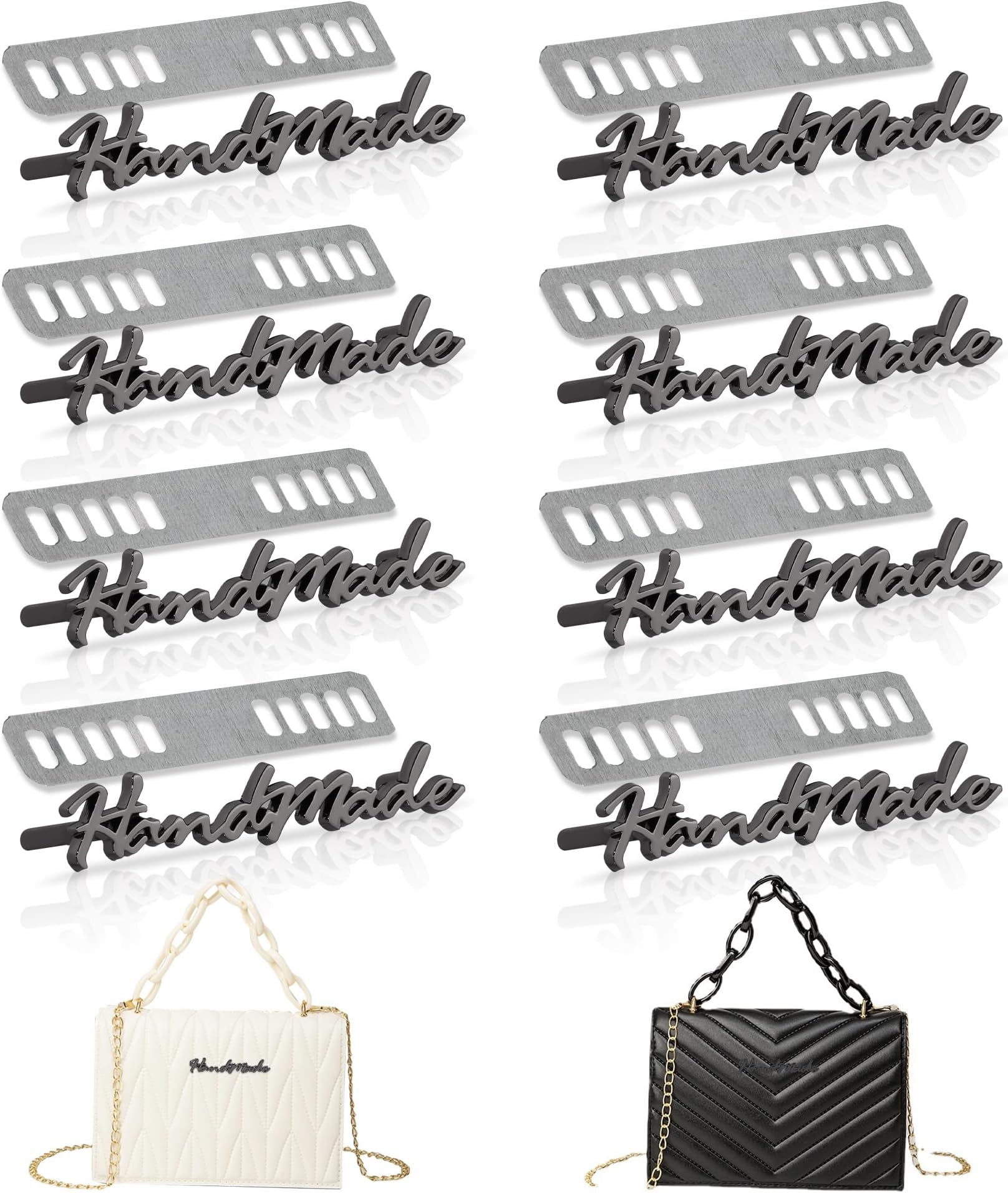 Amazon.com: Juland 60PCS Handmade Metal Tags Alloy Hand Made Pendant ...