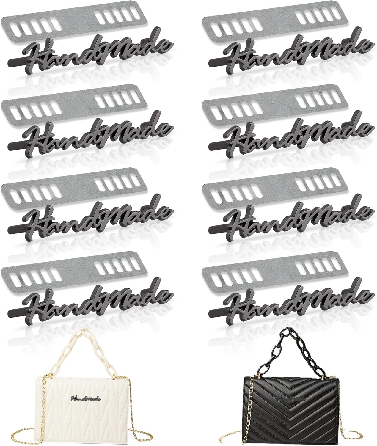 Amazon.com: TXIN 8 Pieces Handmade Metal Letter Tags Label with Shim ...