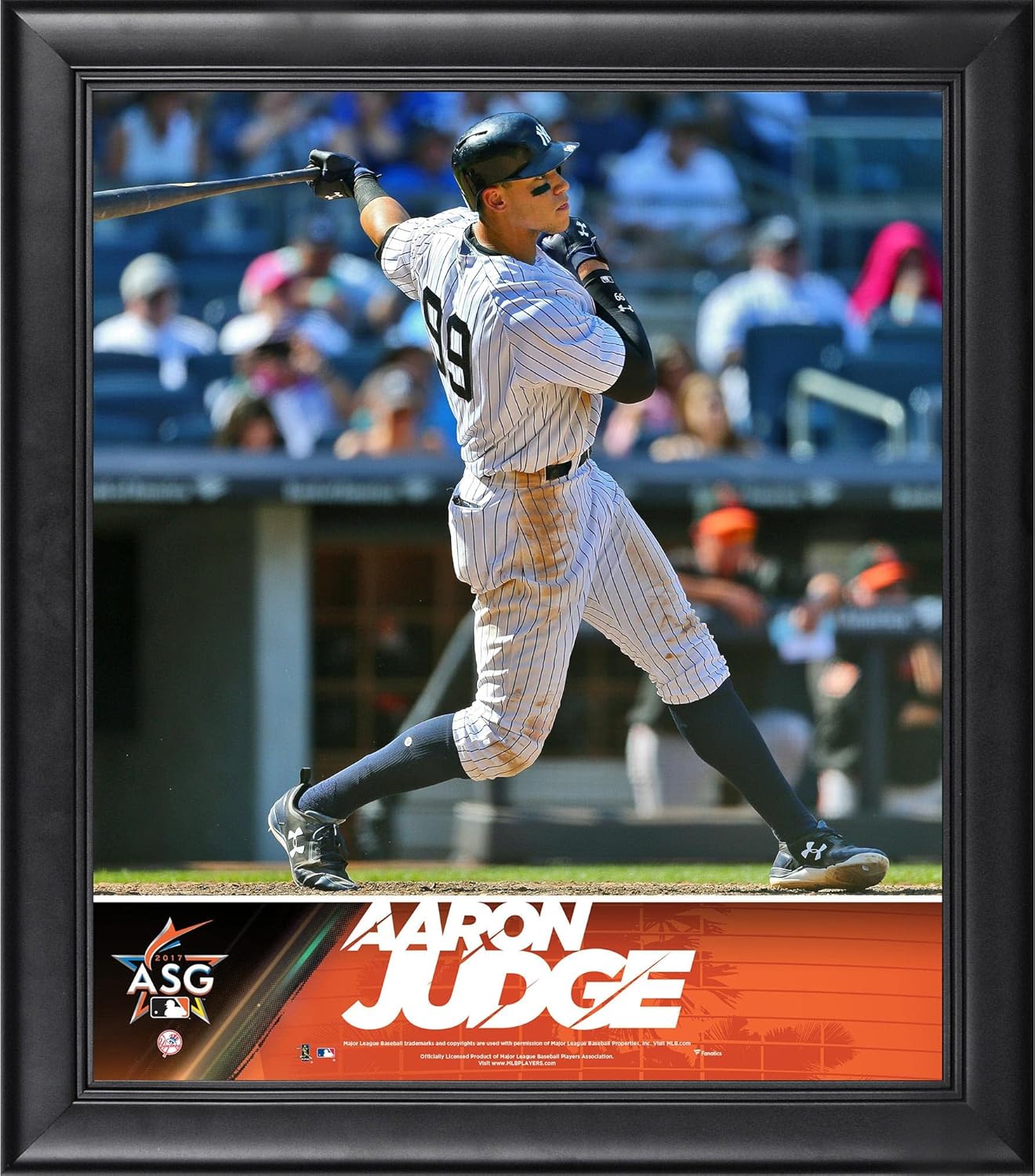 Aaron Judge New York Yankees Framed 15" x 17" 2017 MLB All-Star Game ...