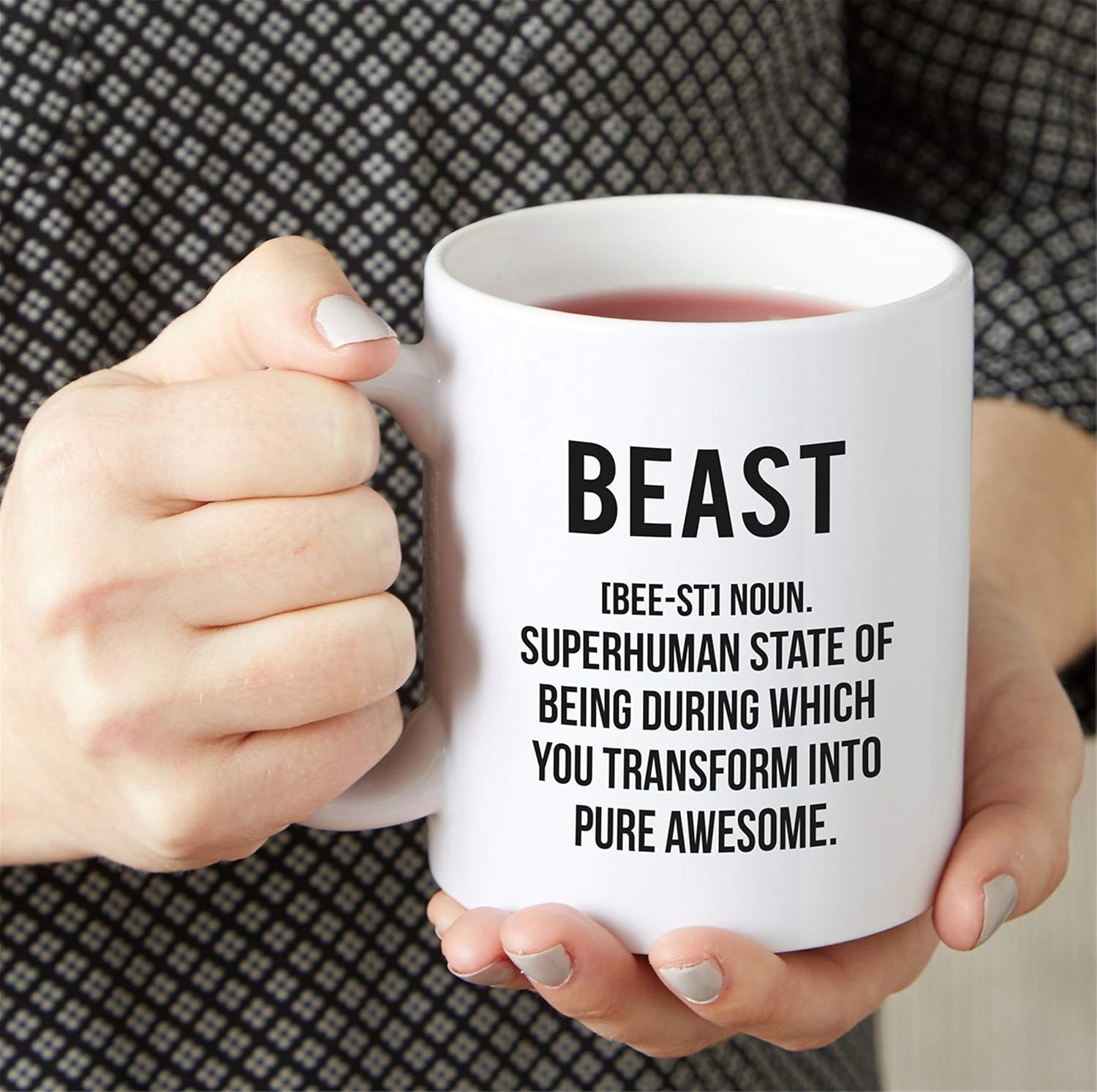 Amazon.com: On Sale Today Beast Definition mug funny coffee mug beast ...