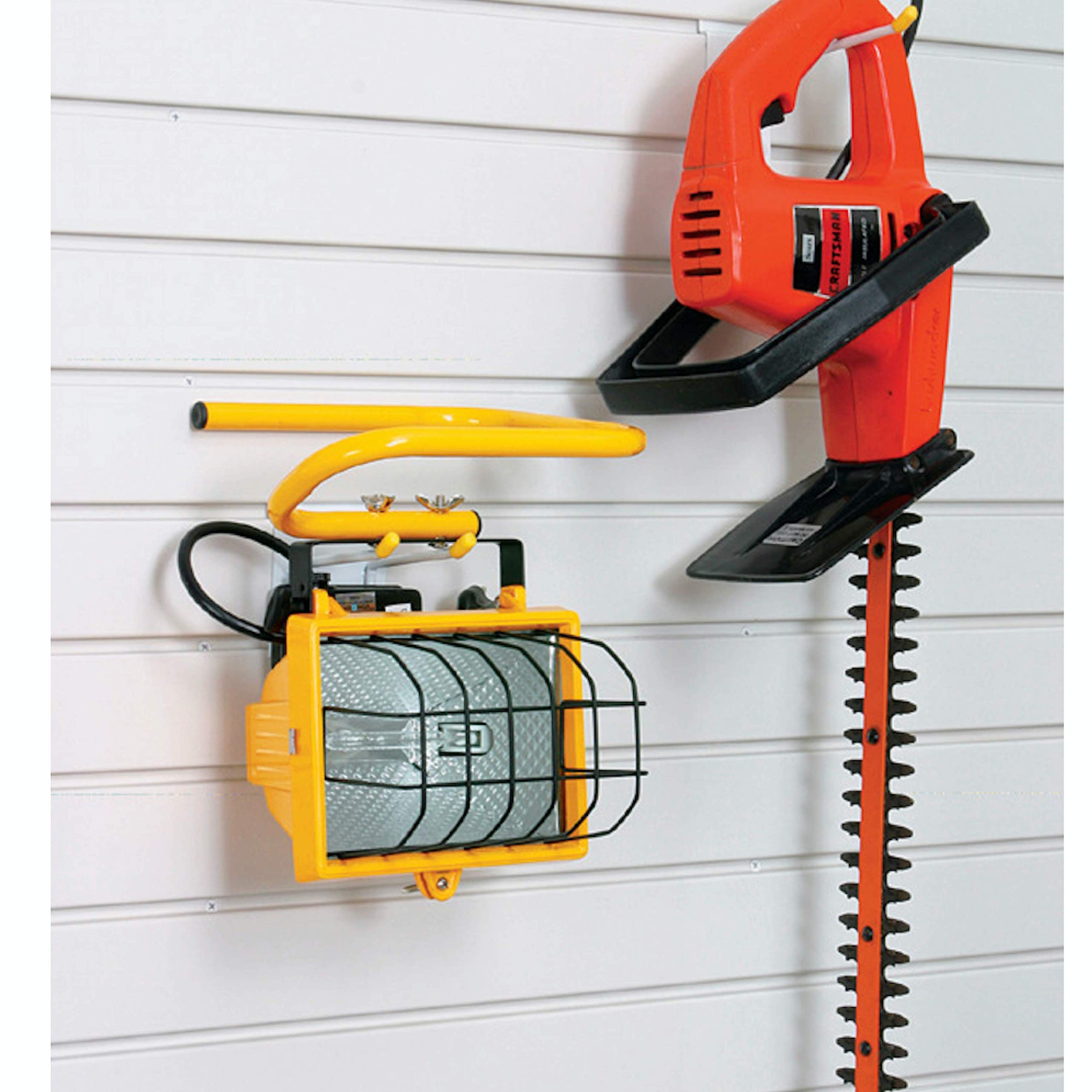 GarageTek Wall Storage PVC SlatWall | 8ft x 1ft TekPanel (4-Pack ...