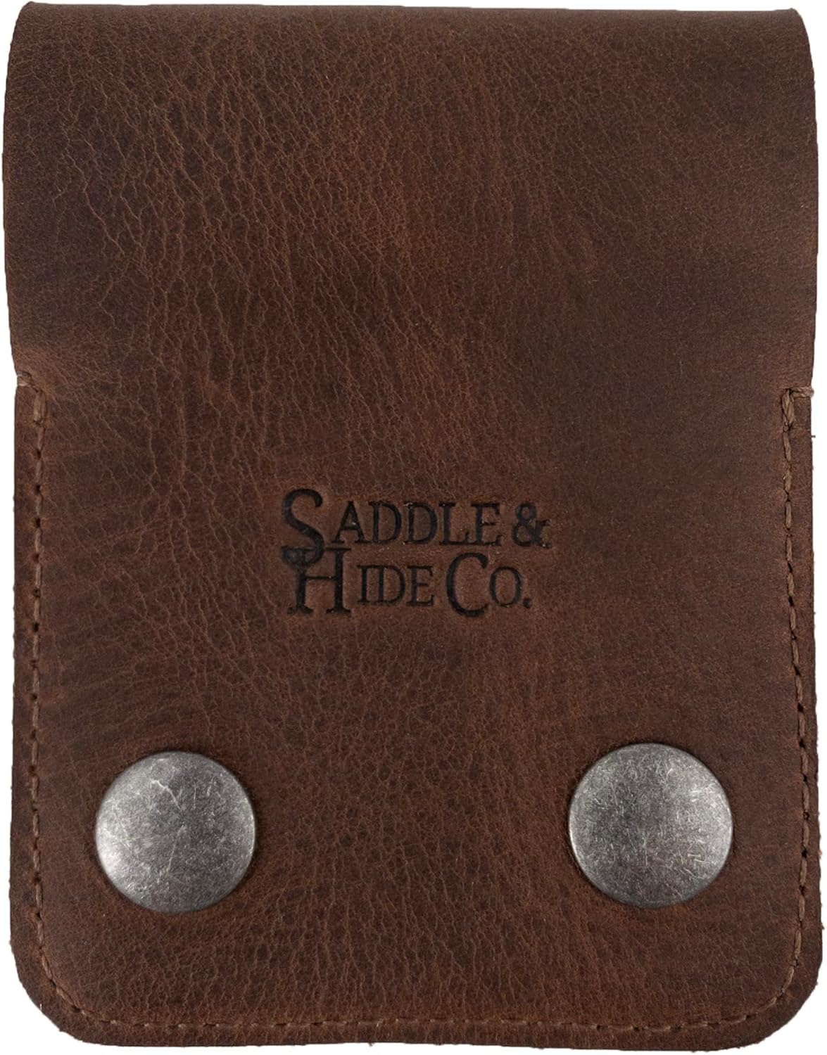 Amazon.com: Saddle & Hide Co., Rounded Card Holder Handmade from Full ...