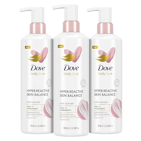 Dove Hyper Reactive Body Wash
