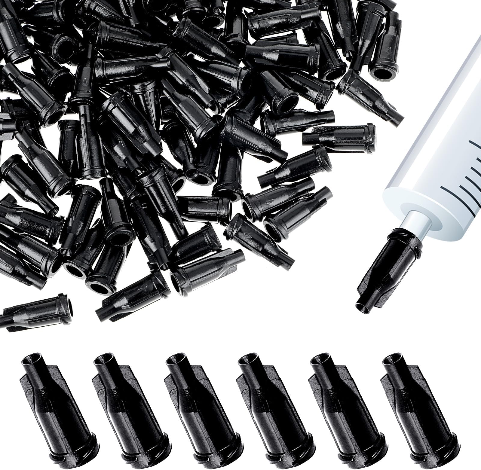 Amazon.com: Syringe Caps for Pets fit Slip leur and Lock luer PINK (100 ...