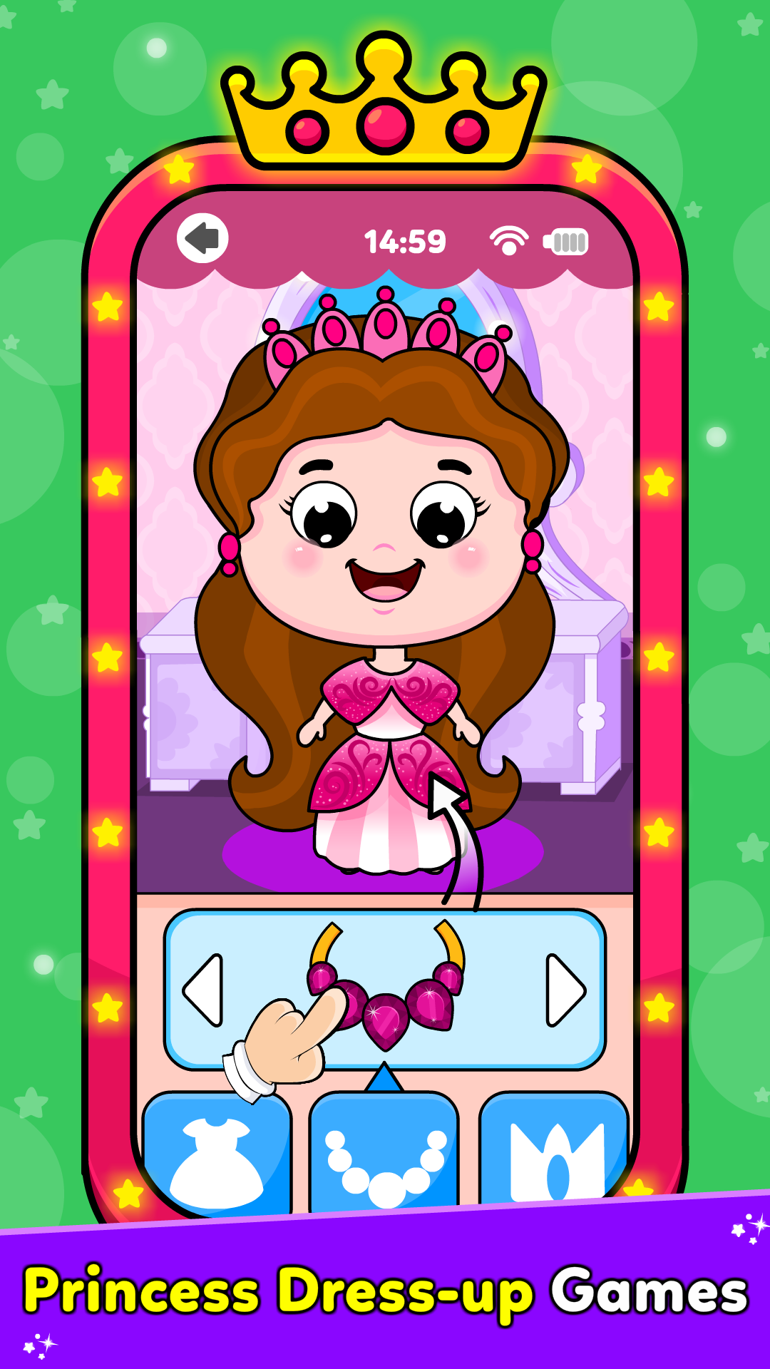 Princess Phone Games - Timpy Baby Games For Girls, Kids And Toddler ...