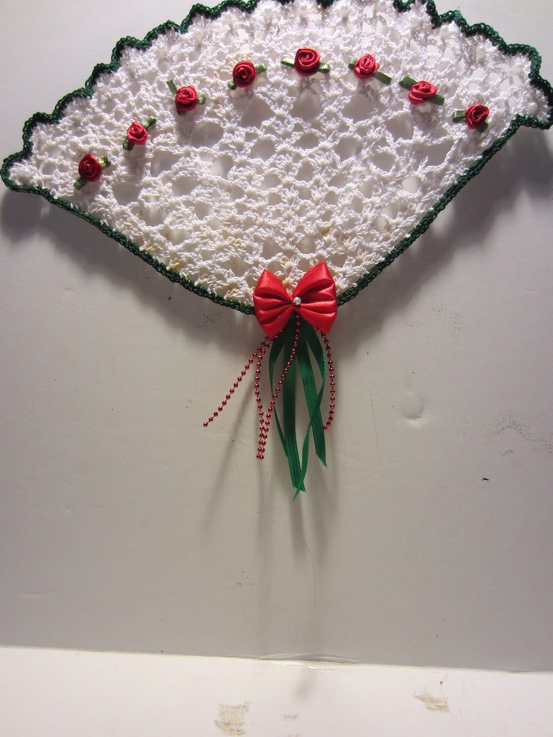 Amazon.com: Kitchen Doodads - Crochet Trinkets Handmade Crocheted Wall ...