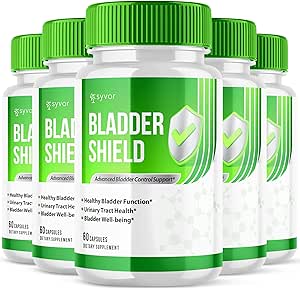 Amazon.com: (5 Pack) Bladder Shield Capsules Advanced Bladder Control ...