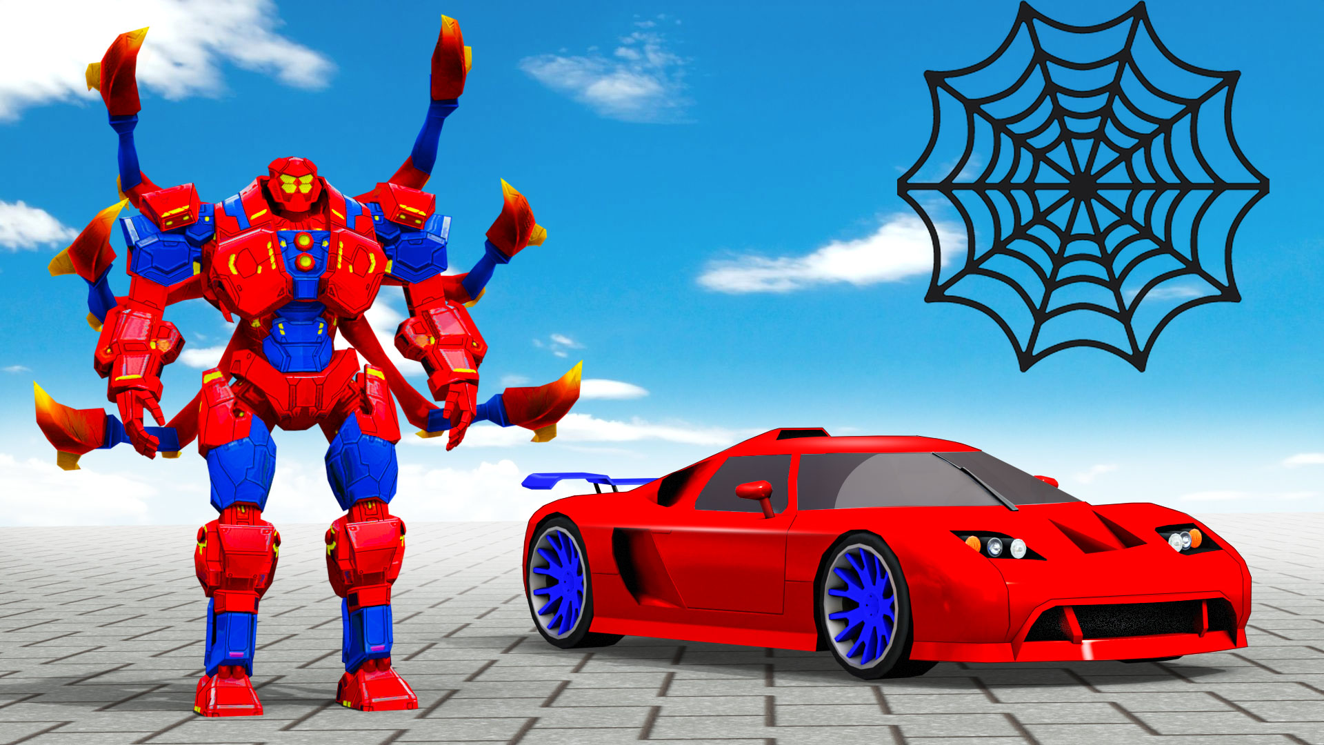 Spider War Robot Car Transform - App on Amazon Appstore