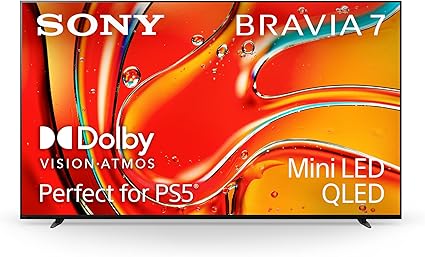 Sony 85 Inch Mini LED QLED 4K Ultra HD TV BRAVIA 7 Smart Google TV with ...