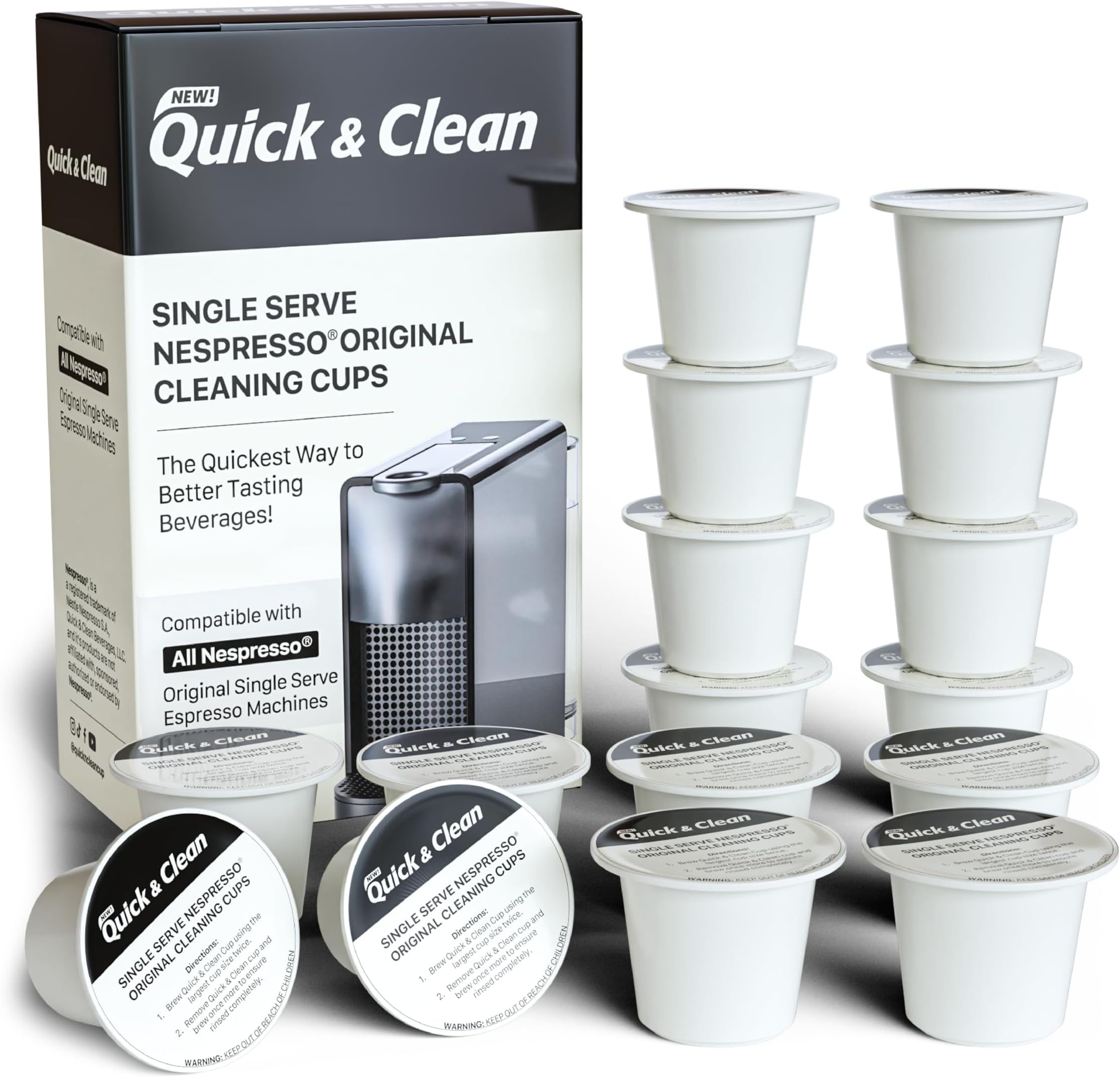 Amazon.com: Quick & Clean 16-Pack Cleaning Pods Compatible with ...
