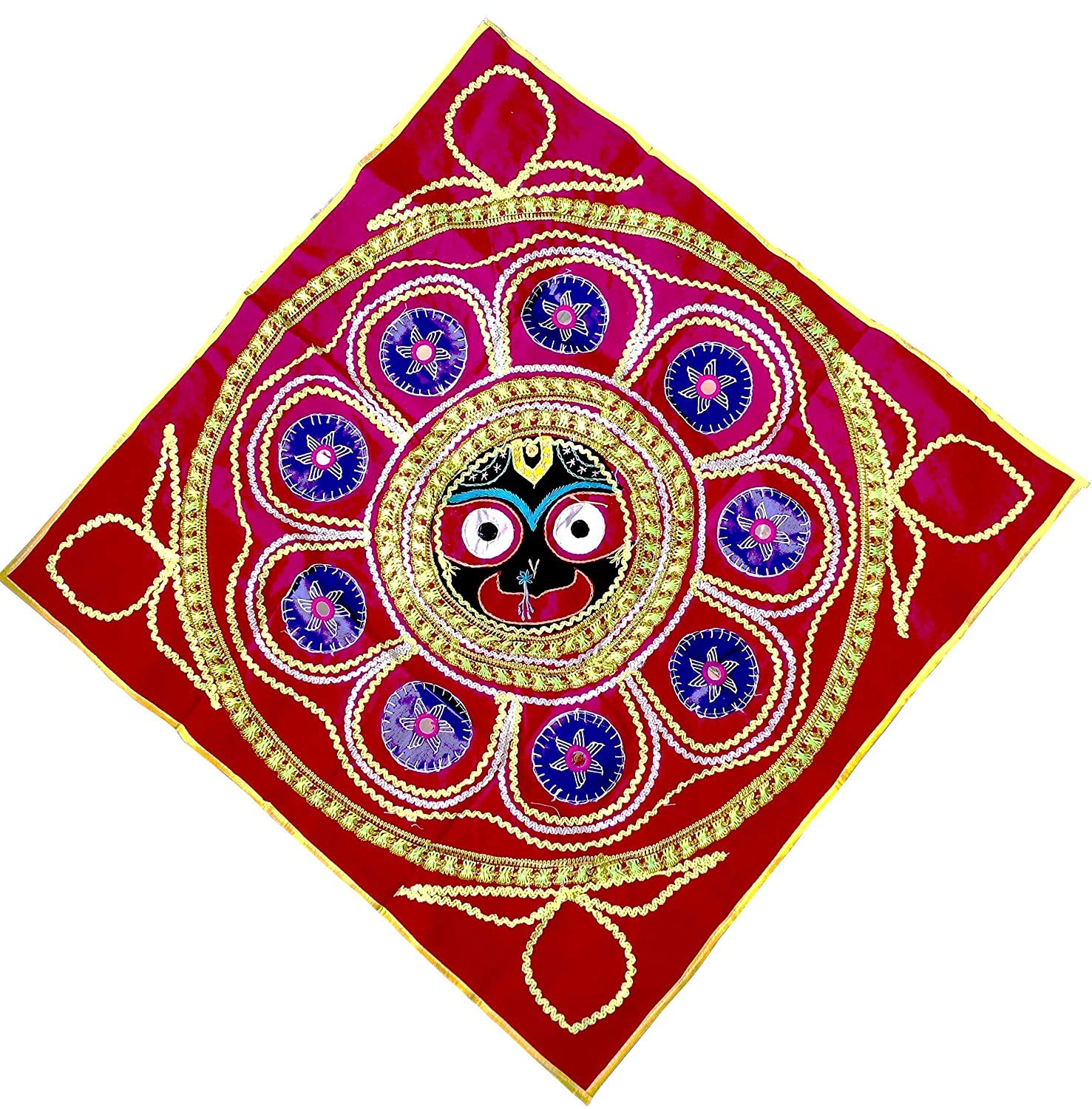 Chandua Handicrafts Jagannath Wall Hanging Full Hand Work Poster pipili ...