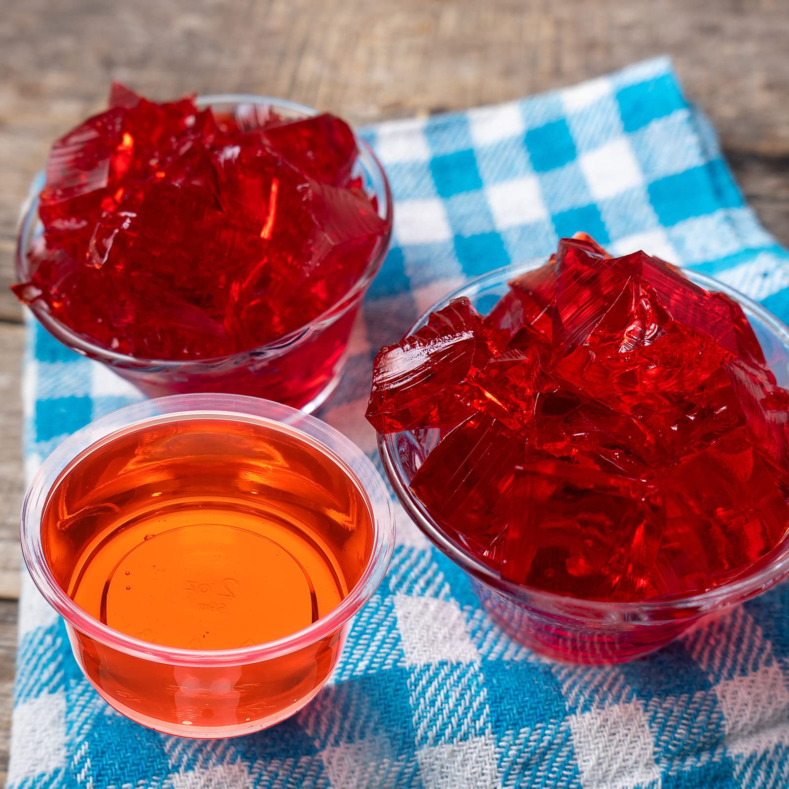 Snapklik.com : Gerrii 500 Count Plastic Disposable Portion Cups Without ...