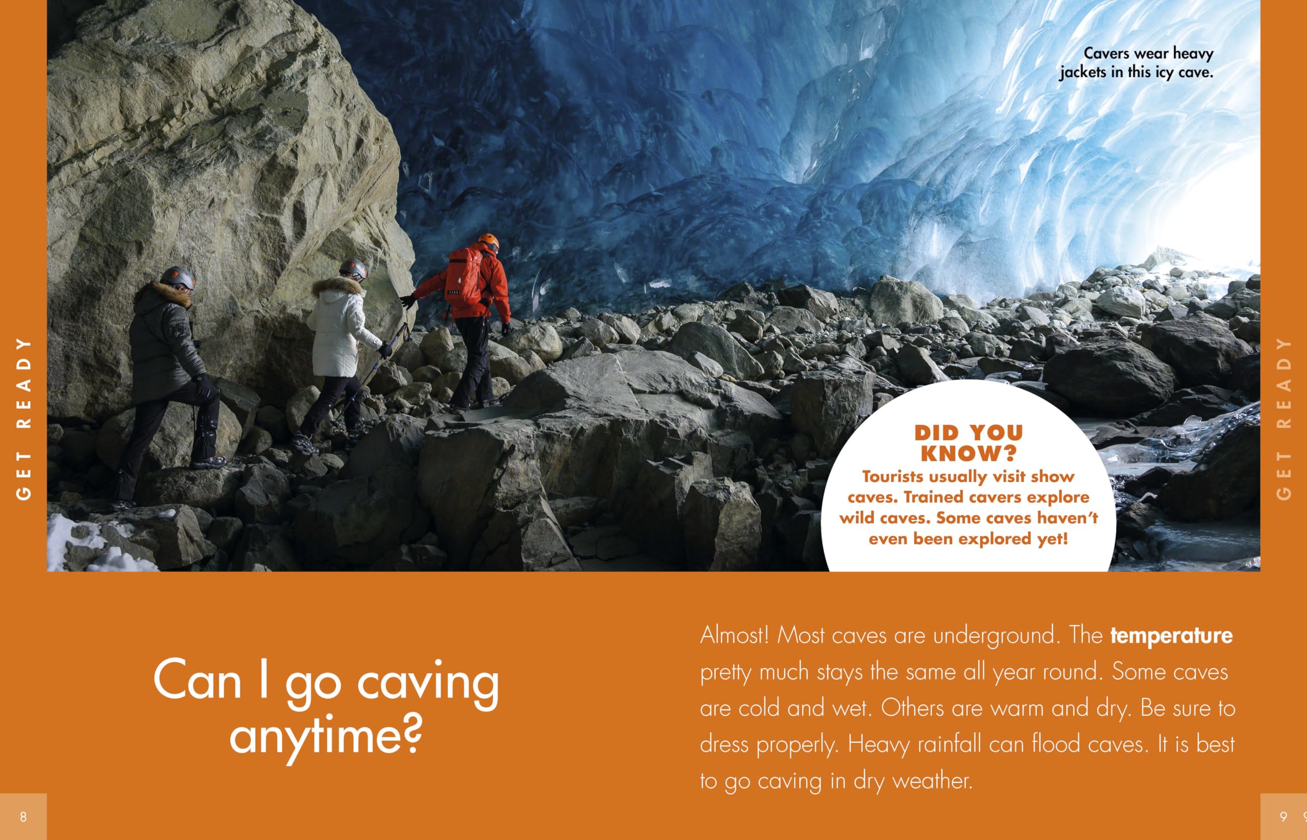 Curious about Caving (Curious About the Great Outdoors): Grack, Rachel ...