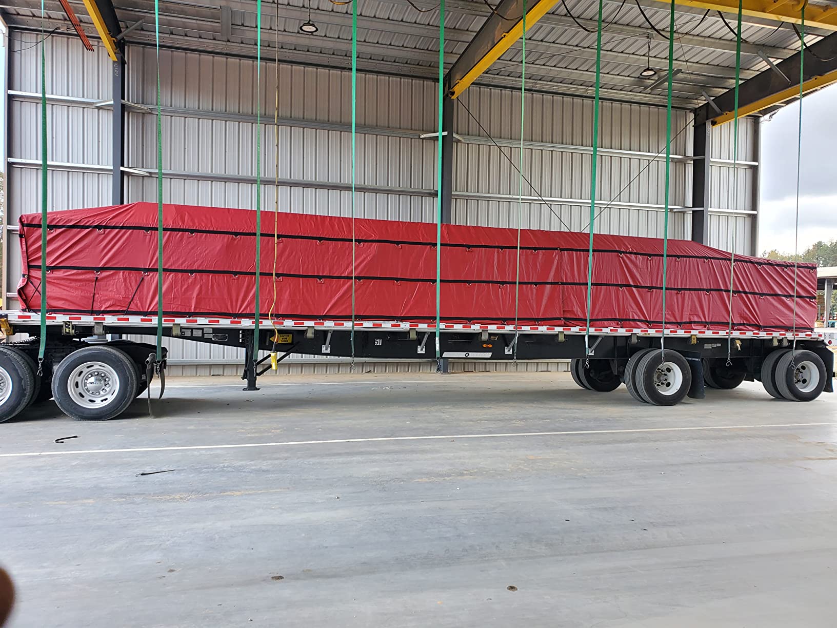$10/mo - Finance Mytee Products 20' x 27' Flatbed Truck 18 Oz Lumber ...