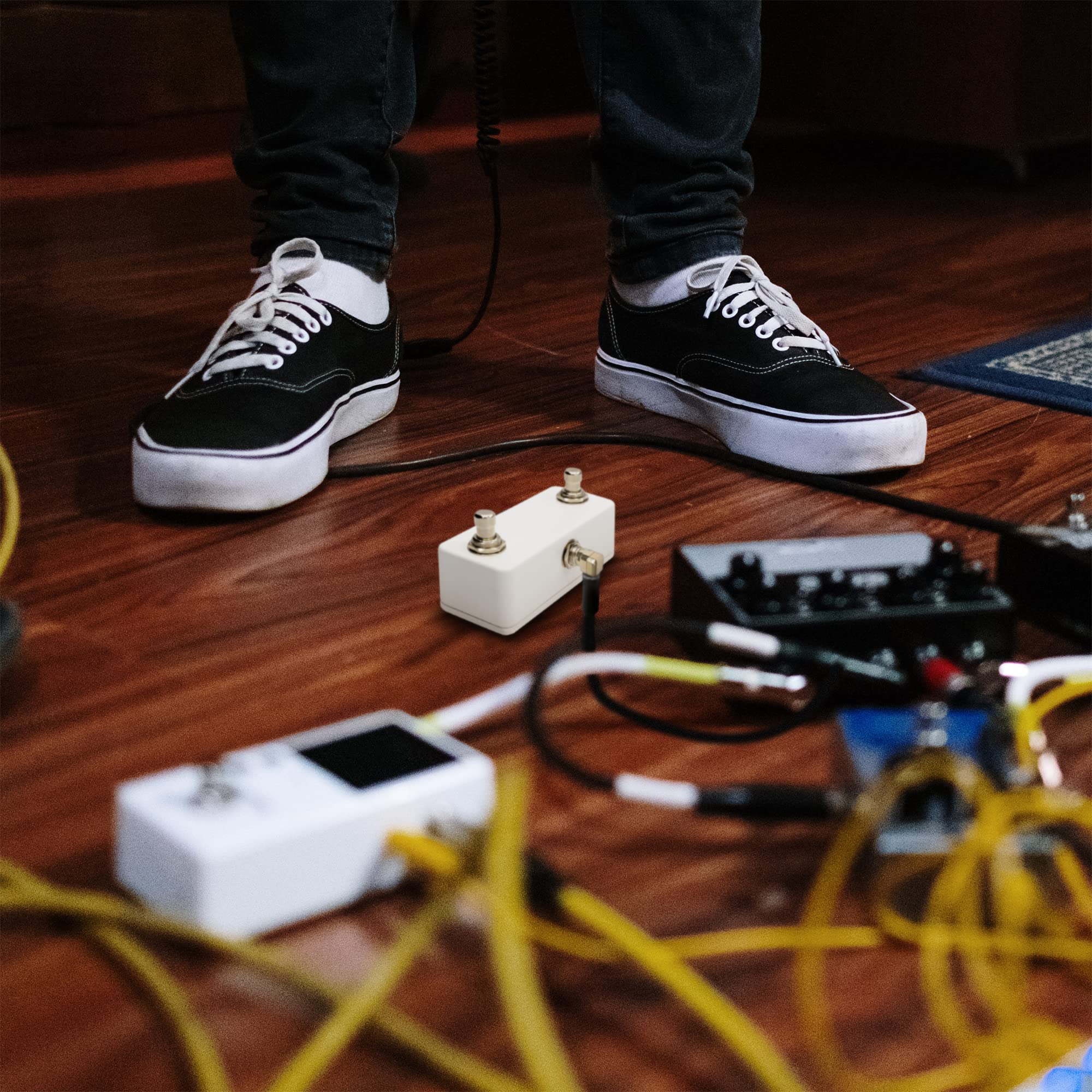 Snapklik.com : Rock Stock Dual Foot Switch Pedal - Versatile TRS ...