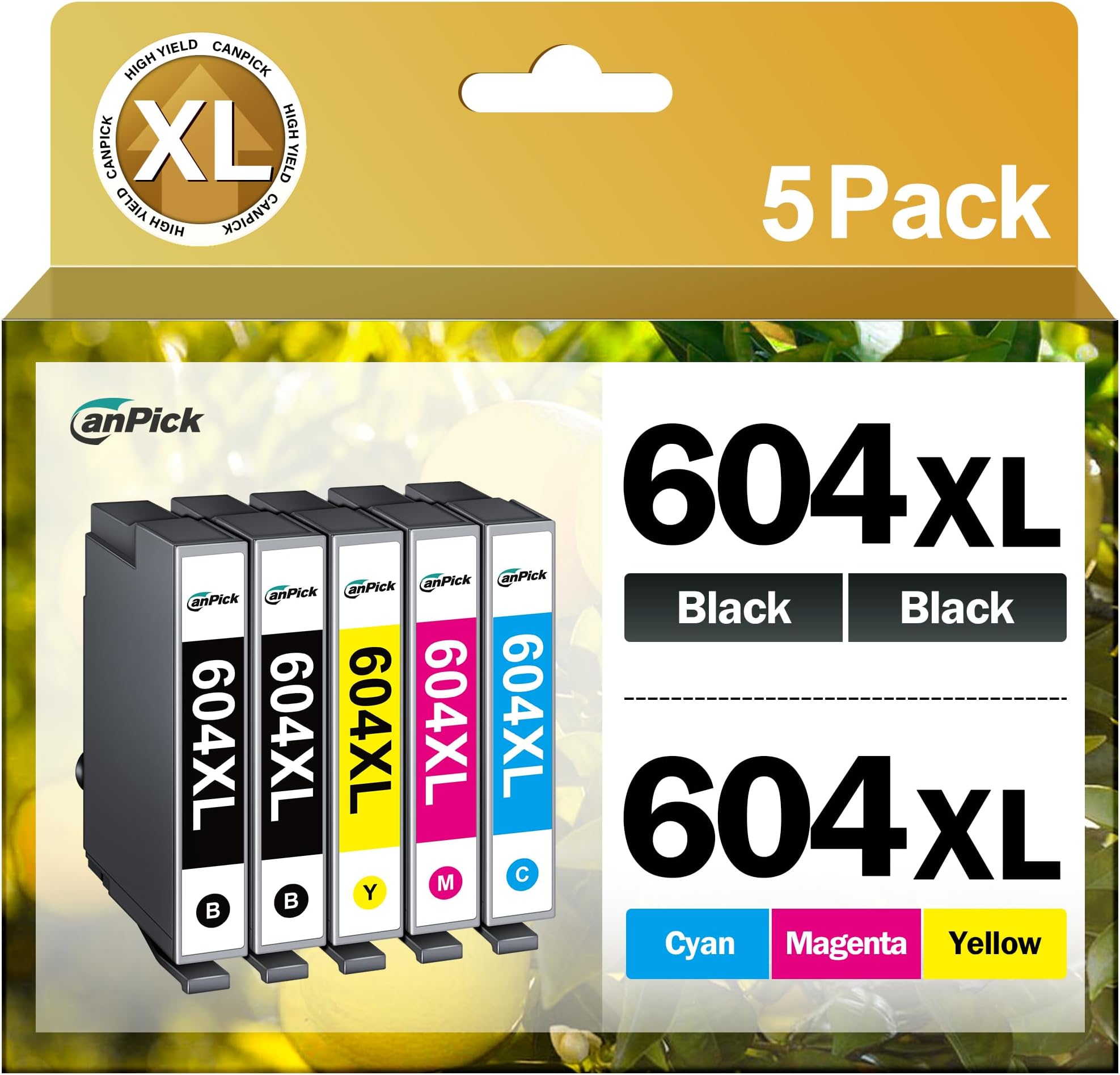 604XL Patronen Ersatz für Epson Multipack 604 XL Druckerpatronen für ...